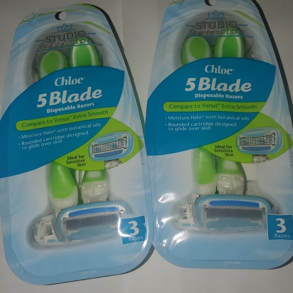 Chloe | Bath & Body | 2pks Chloe 5 Blade Razors | Poshmark